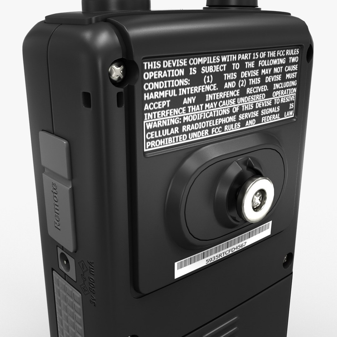 Obj Digital Police Scanner Uniden