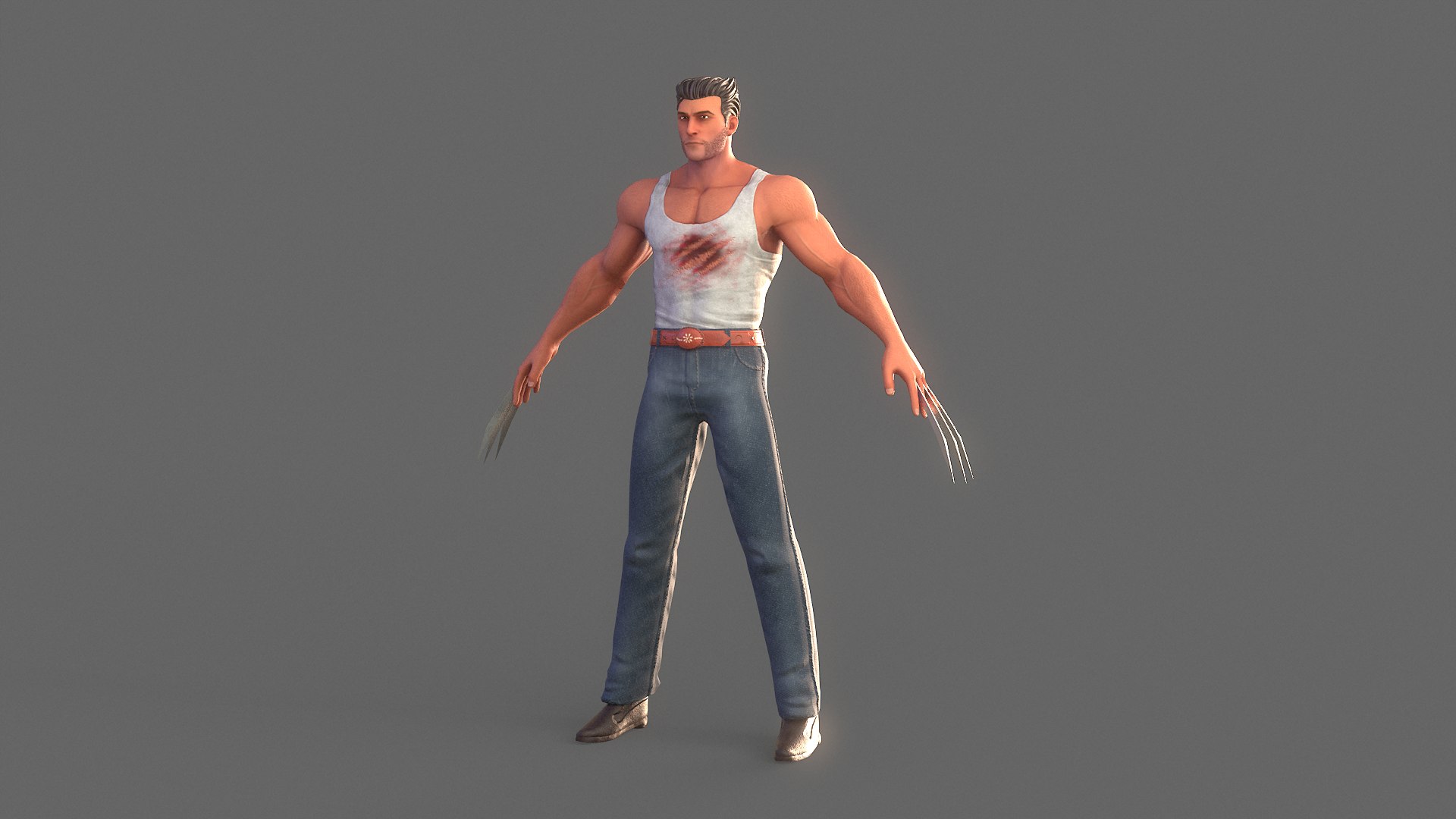 Wolverine Rig 3D - TurboSquid 2282136