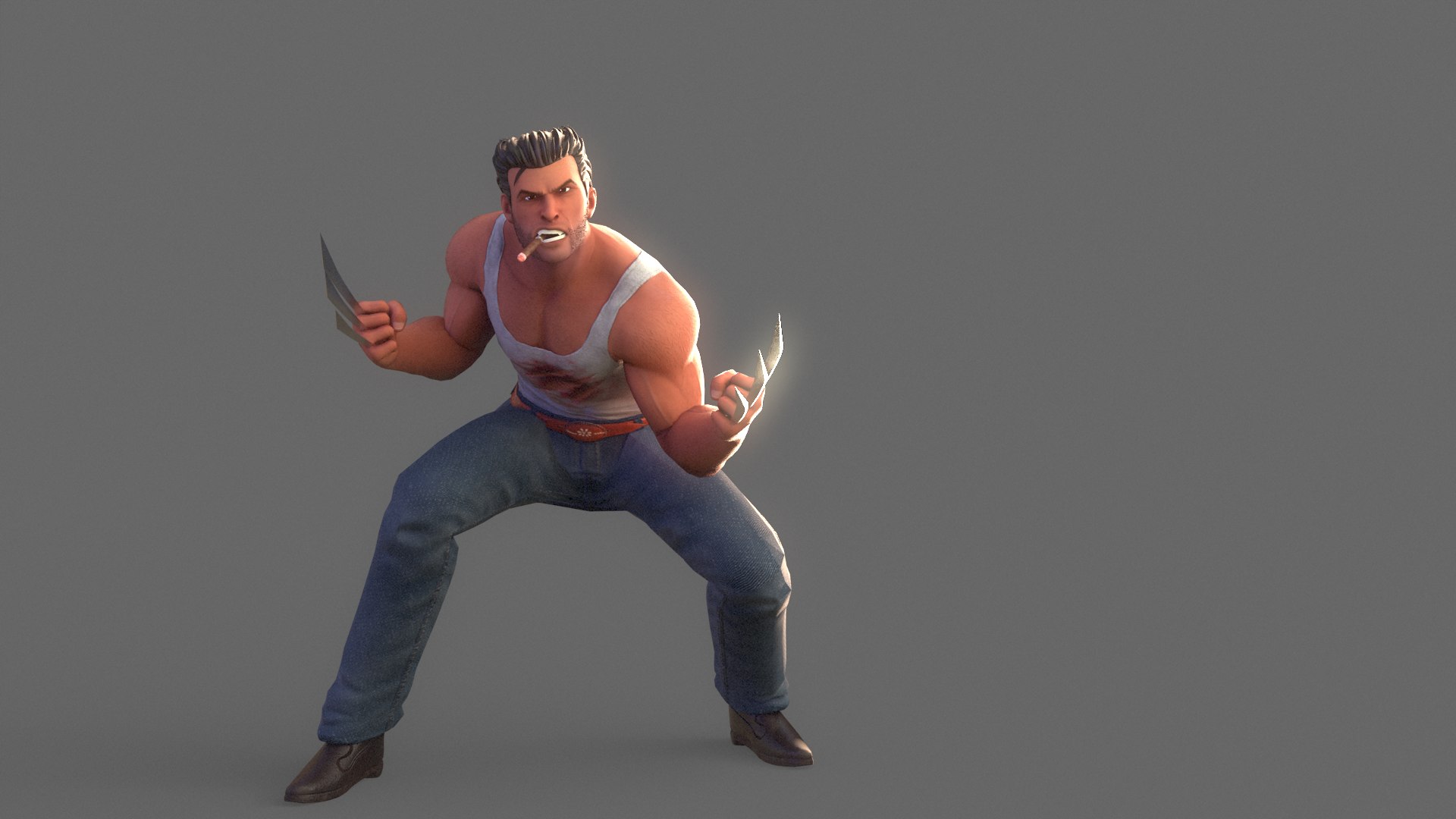 Wolverine Rig 3D - TurboSquid 2282136