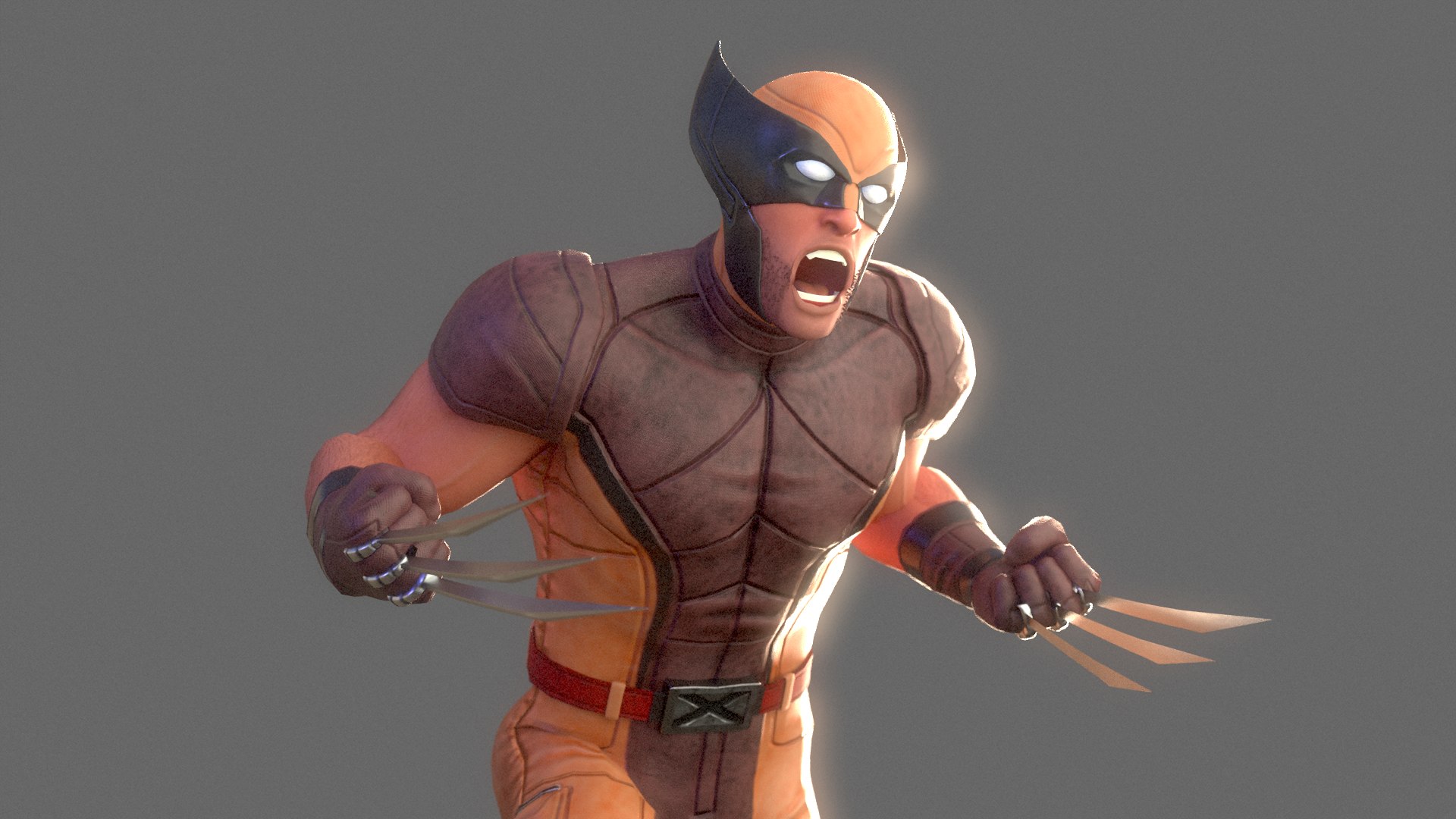 Wolverine Rig 3D - TurboSquid 2282136