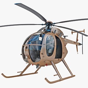 Download Free & Premium AH-6 Little Bird 3D Models | TurboSquid