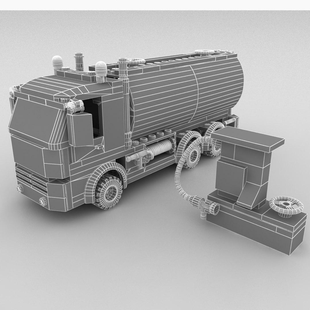 Obj Lego Oil Tanker