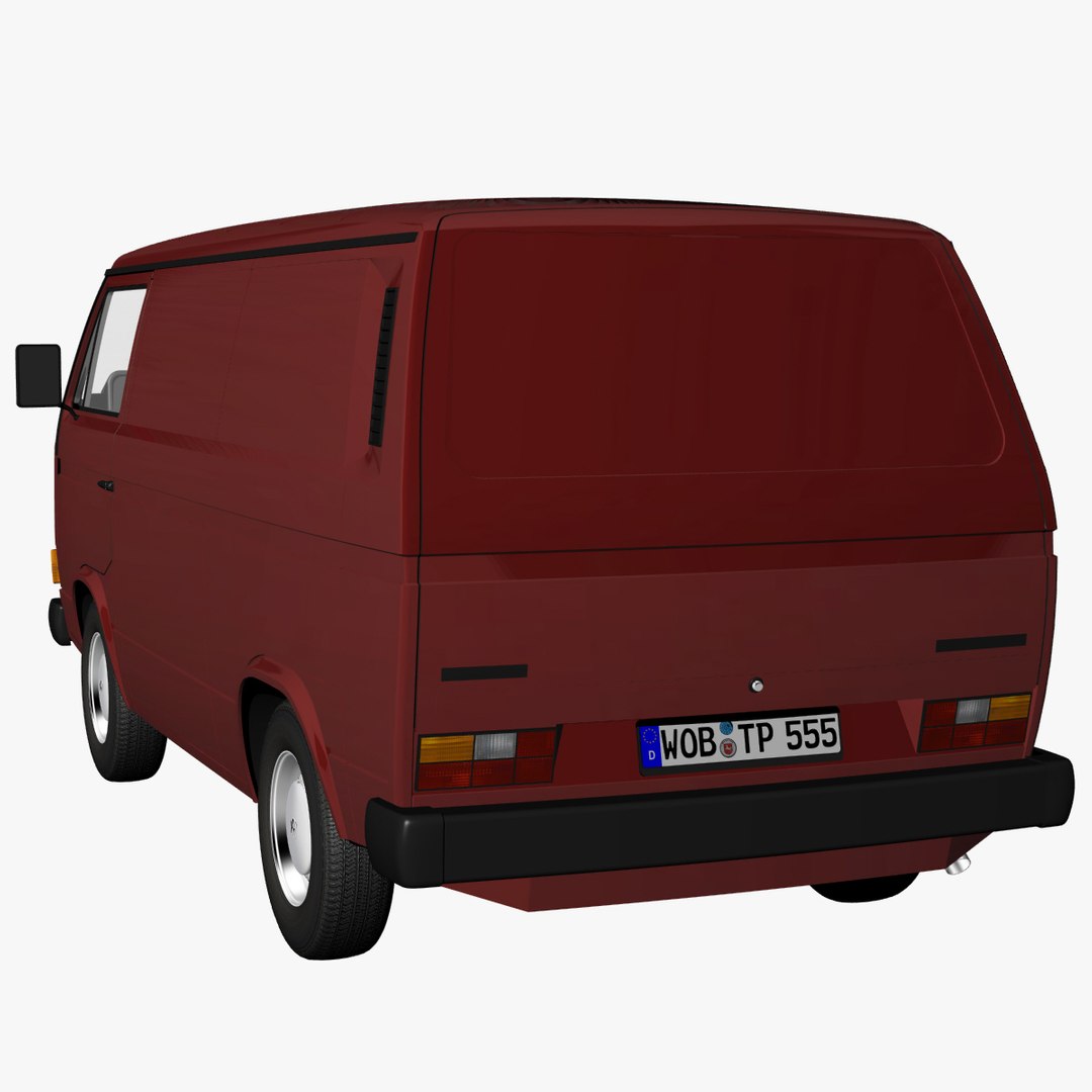 T3 Van 3d Model