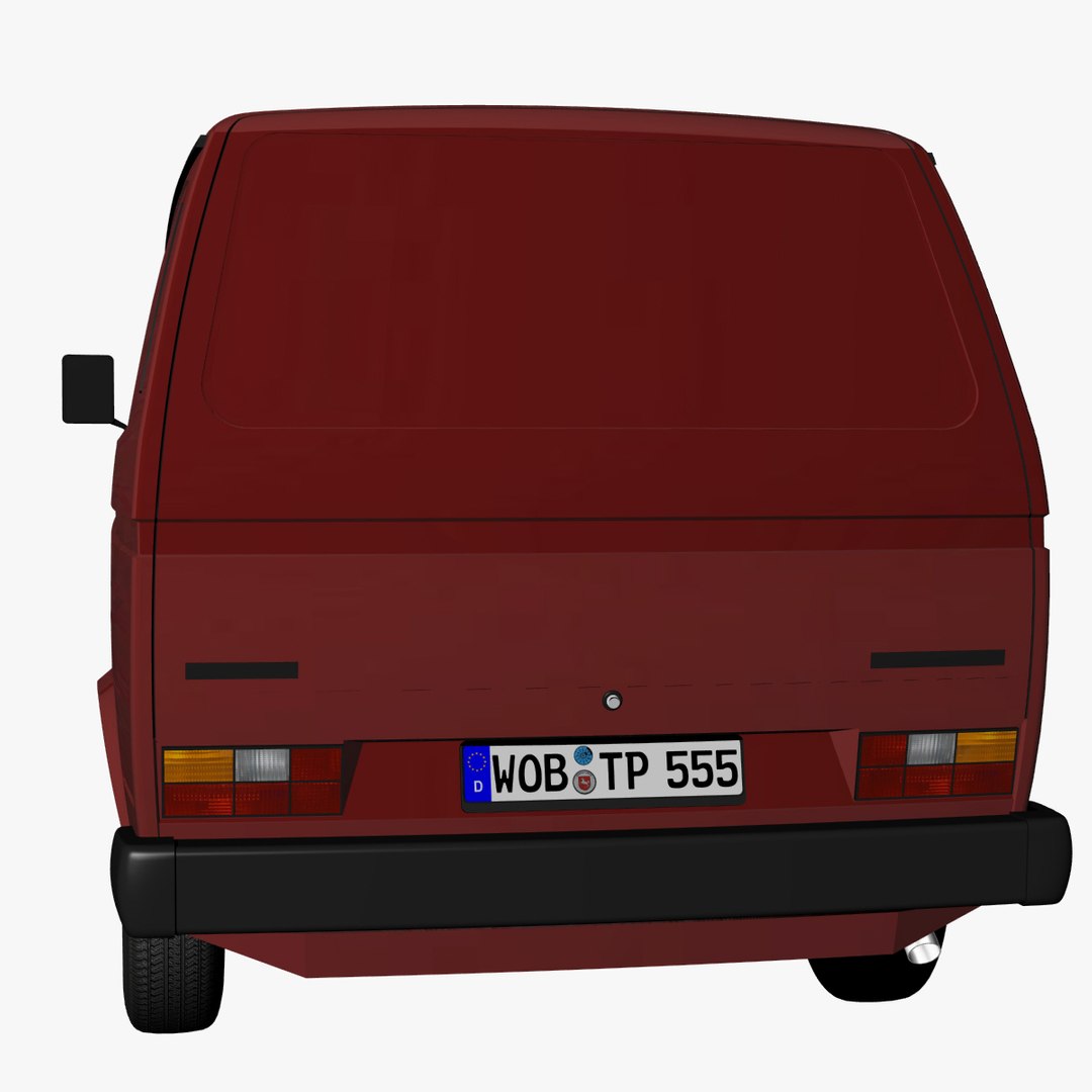 T3 Van 3d Model