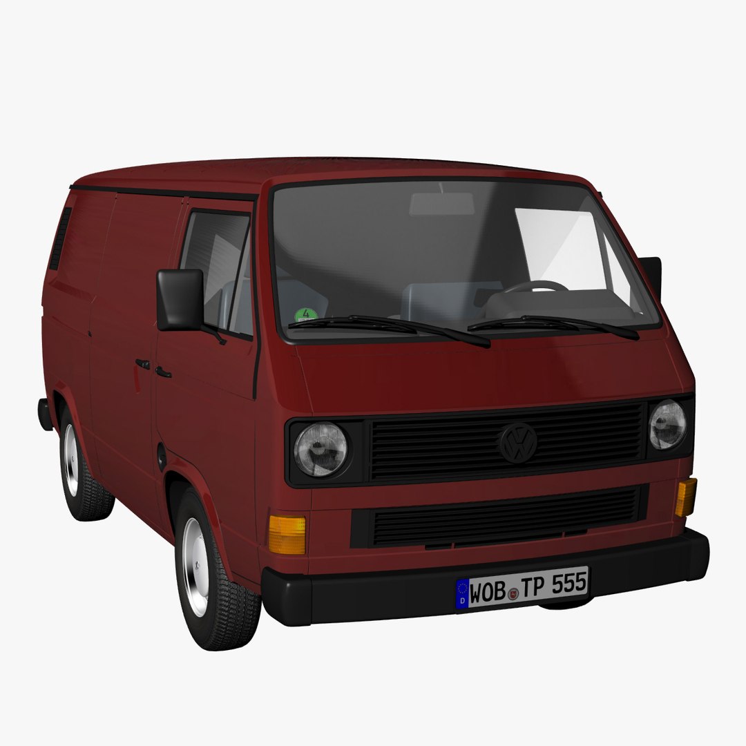 T3 Van 3d Model