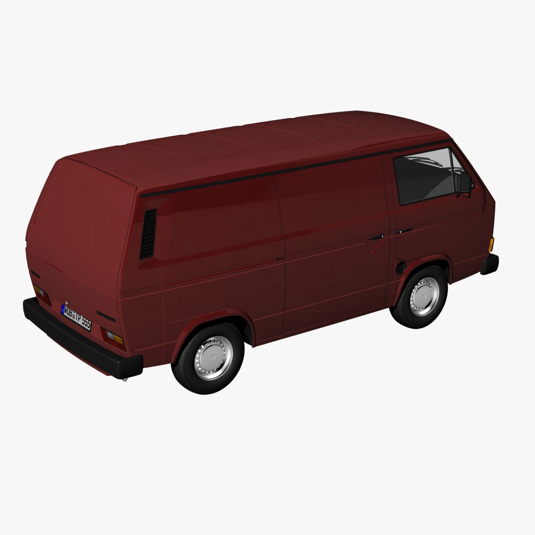 T3 Van 3d Model