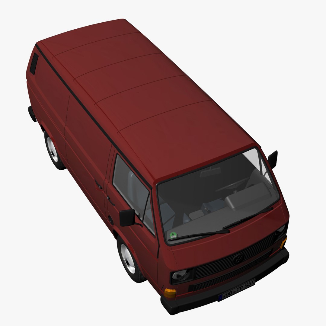 T3 Van 3d Model