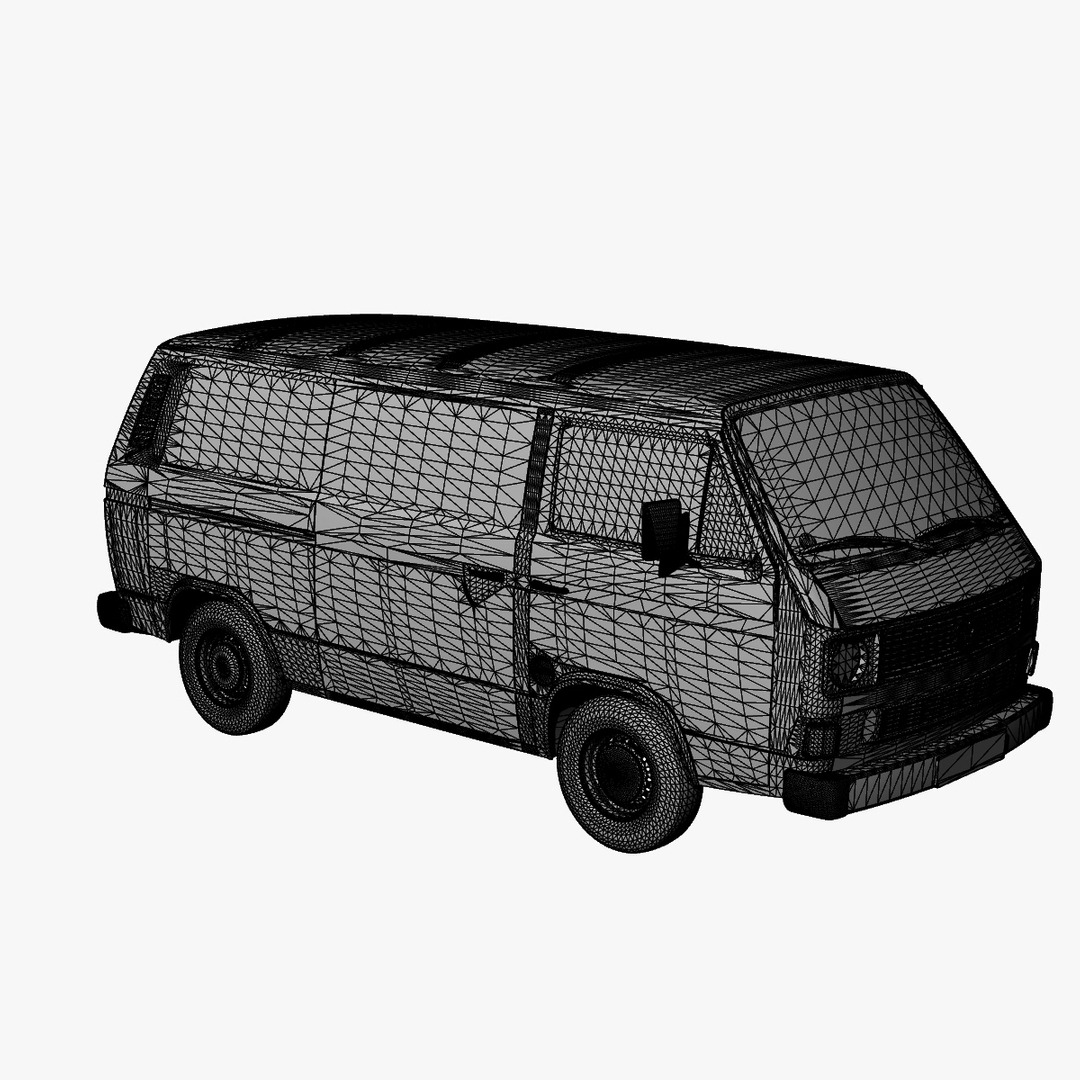 T3 Van 3d Model