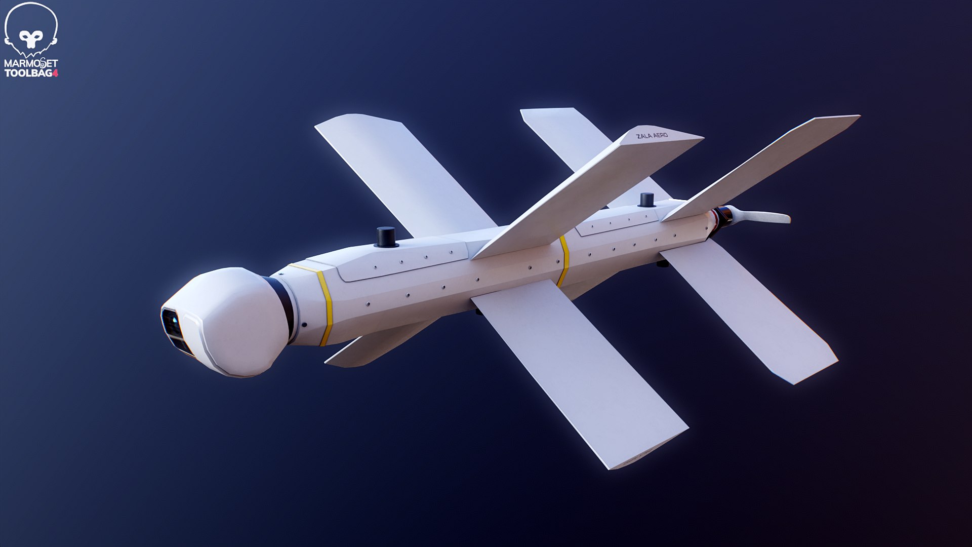 Zala Lancer-3 Kamikaze Drone Model - TurboSquid 2317428