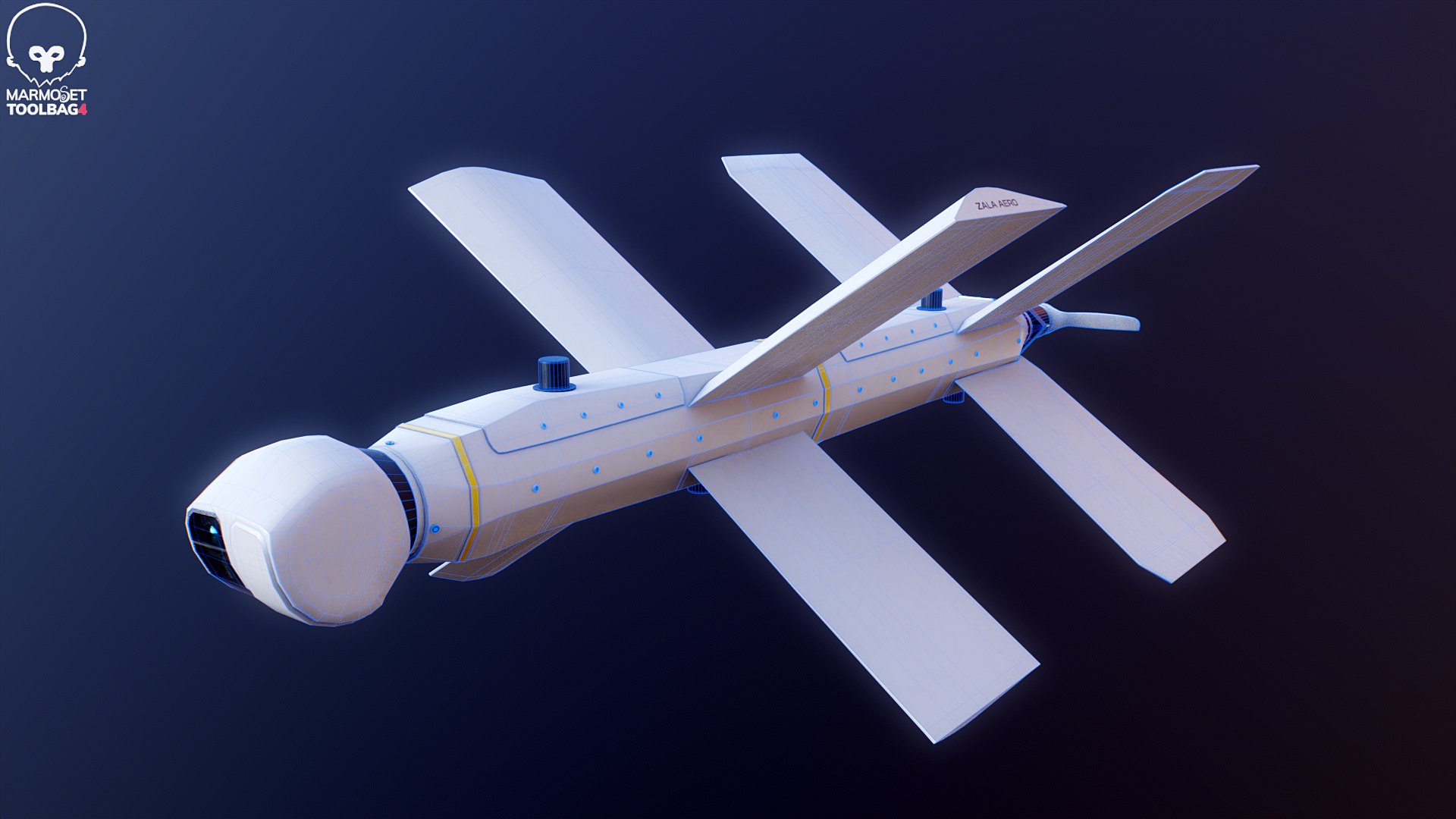 Zala Lancer-3 Kamikaze Drone Model - TurboSquid 2317428