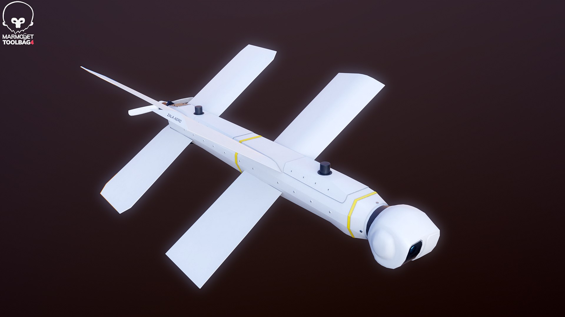 Zala Lancer-3 Kamikaze Drone Model - TurboSquid 2317428