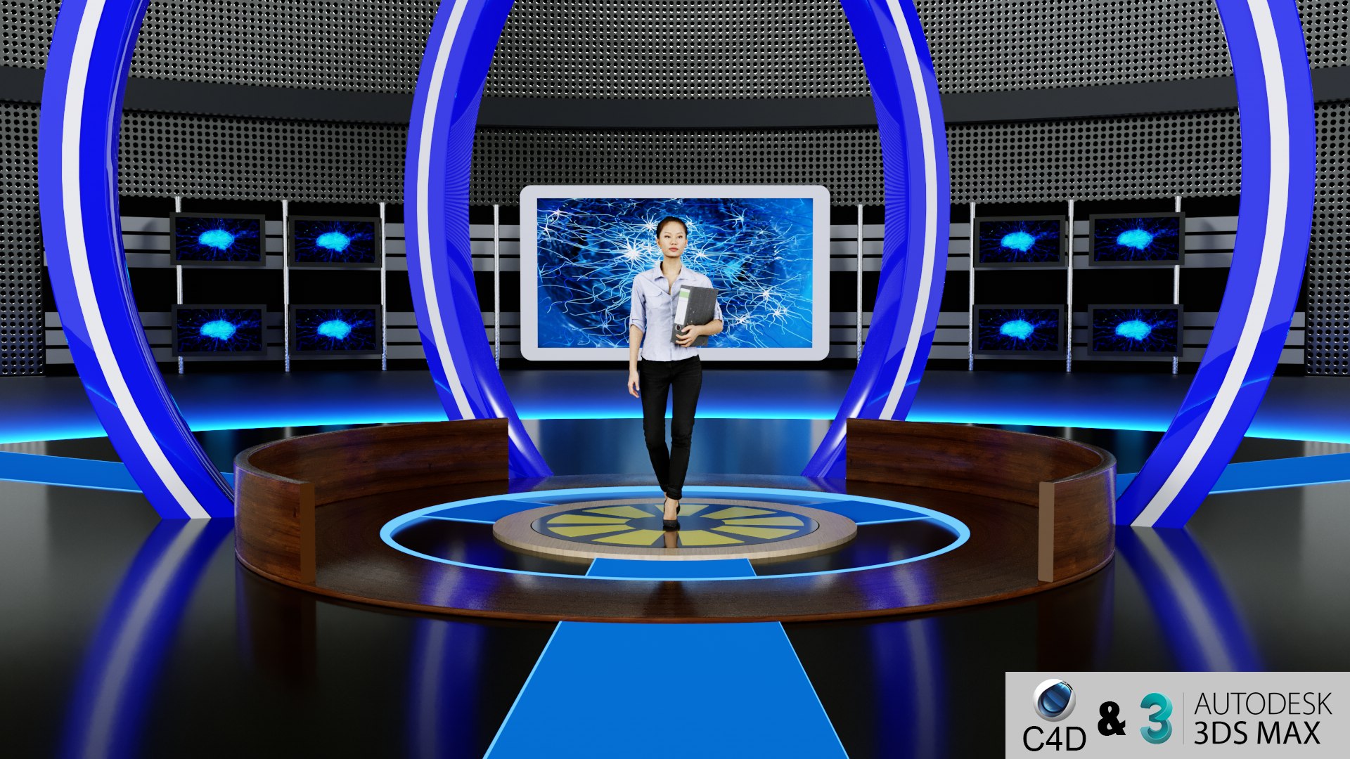 3D Virtual Set - TurboSquid 1884221