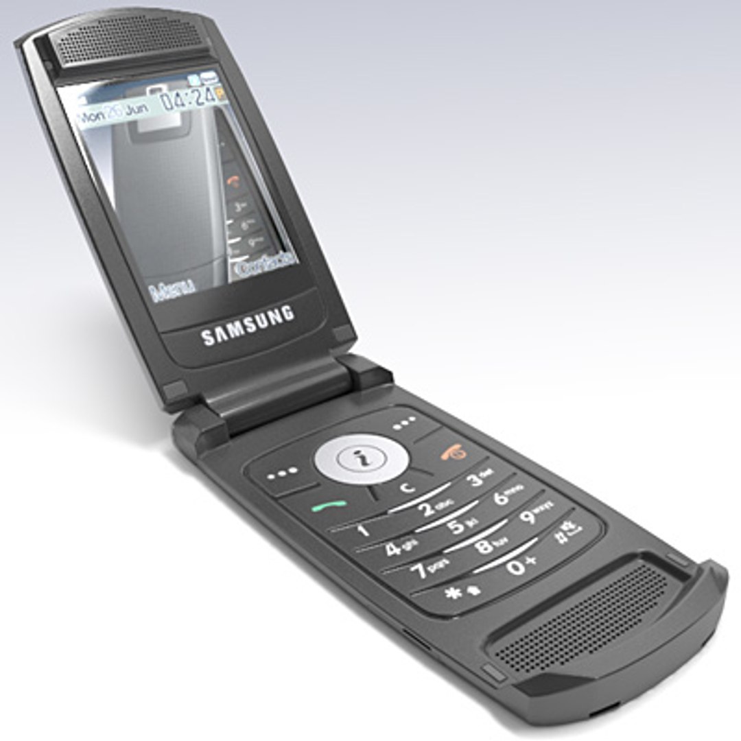3d Samsung D830 Mobile Phone Model