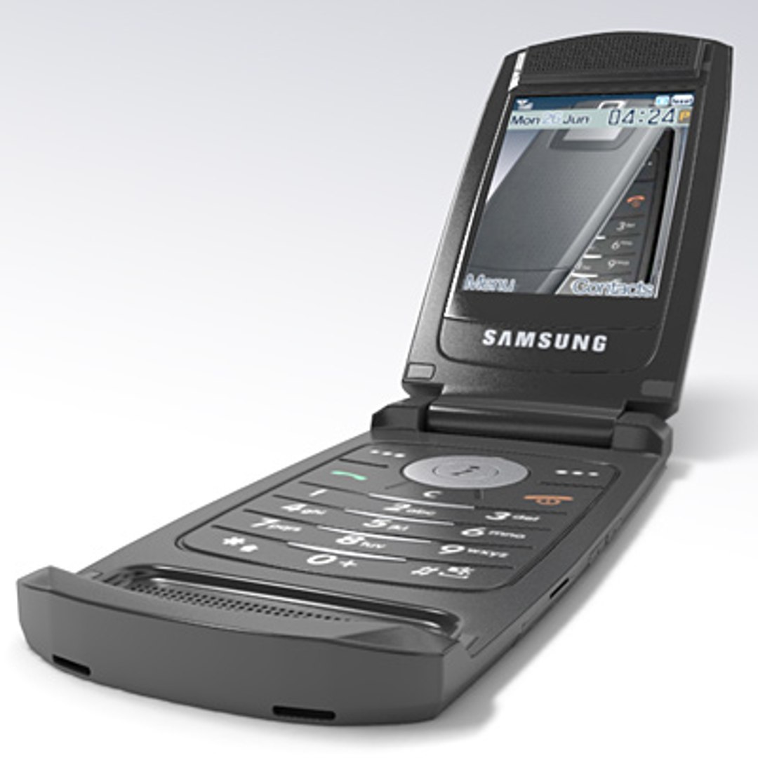 3d Samsung D830 Mobile Phone Model