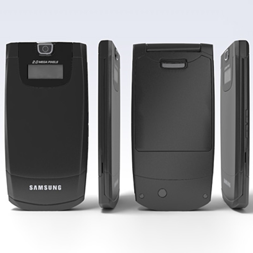 3d Samsung D830 Mobile Phone Model