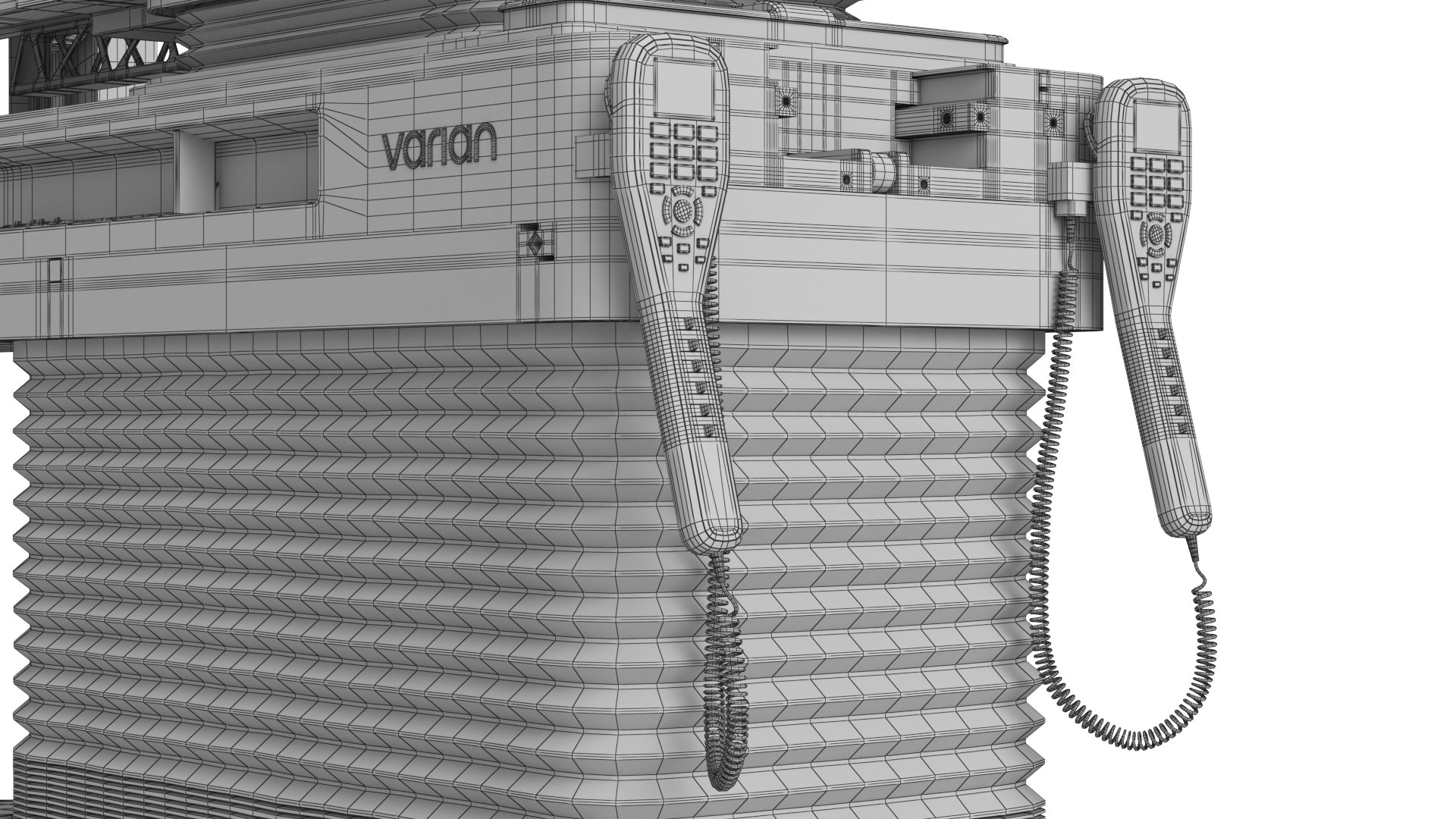 3D Varian TrueBeam Radiotherapy System - TurboSquid 2138443
