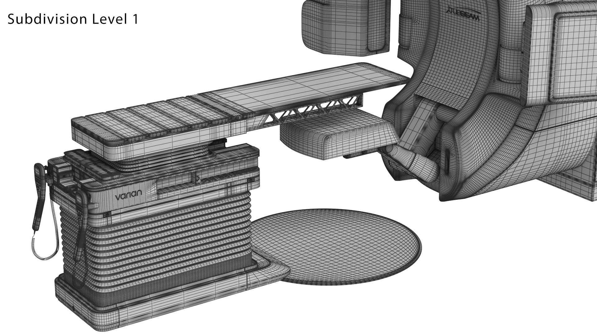 3D Varian TrueBeam Radiotherapy System - TurboSquid 2138443