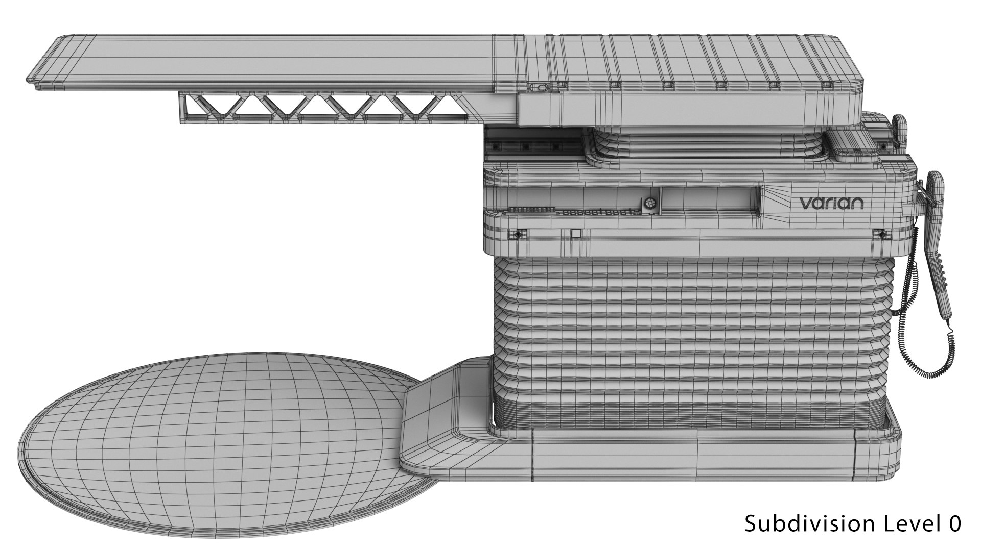3D Varian TrueBeam Radiotherapy System - TurboSquid 2138443