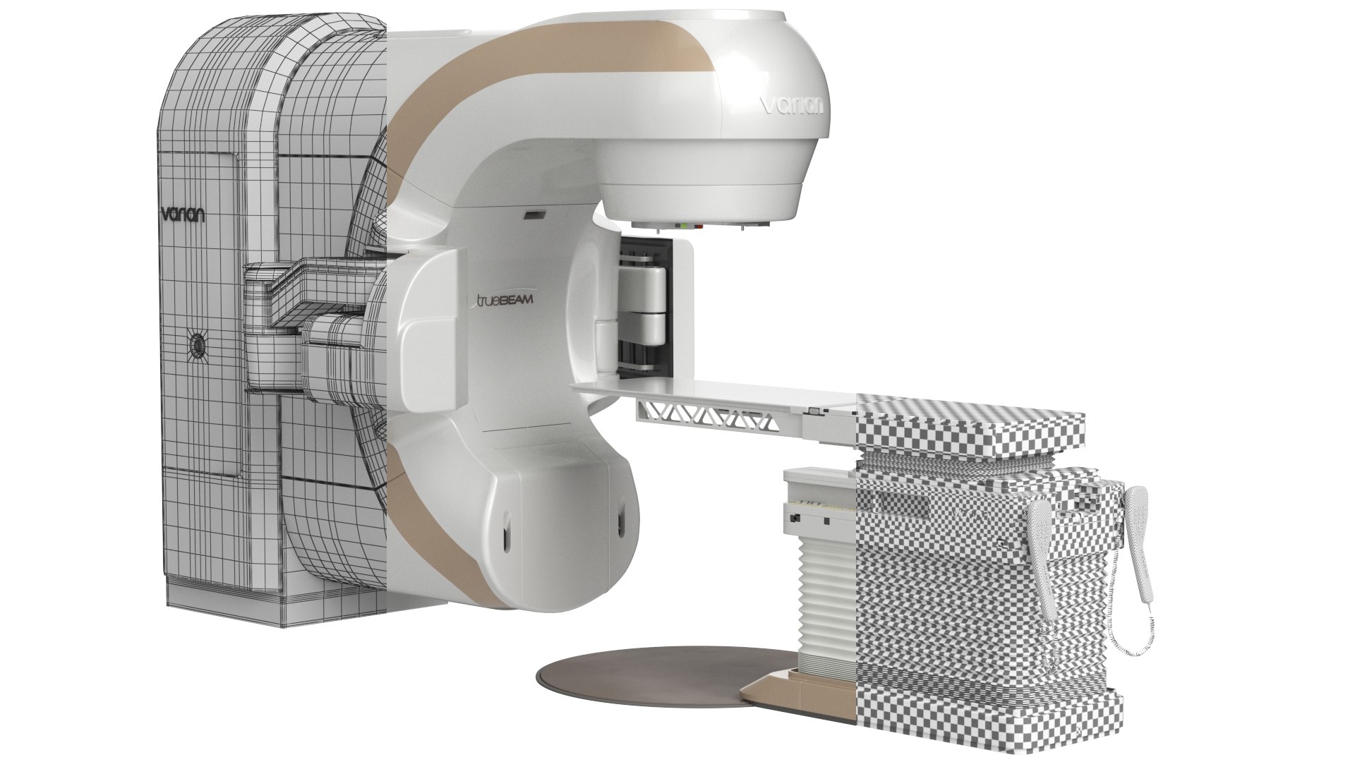 3D Varian TrueBeam Radiotherapy System - TurboSquid 2138443