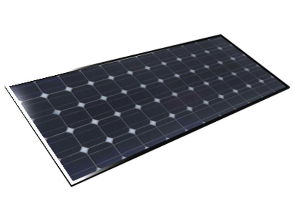 solar panel 3d model