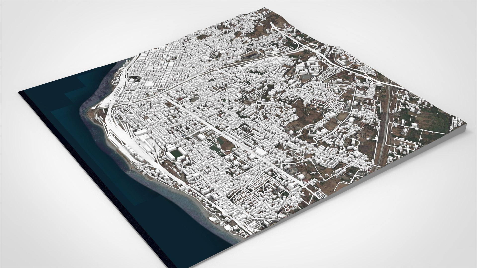 3D Cityscape Reggio Calabria Italy - TurboSquid 2334444