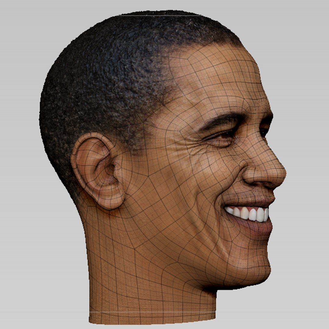 maya smiling barack obama portrait