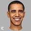 maya smiling barack obama portrait