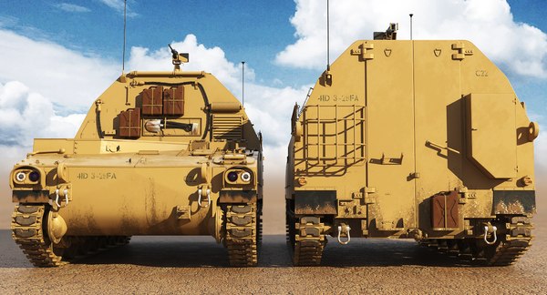 3D m992a2 field artillery ammunition - TurboSquid 1208385