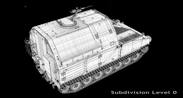 3D m992a2 field artillery ammunition - TurboSquid 1208385