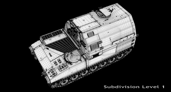 3D m992a2 field artillery ammunition - TurboSquid 1208385