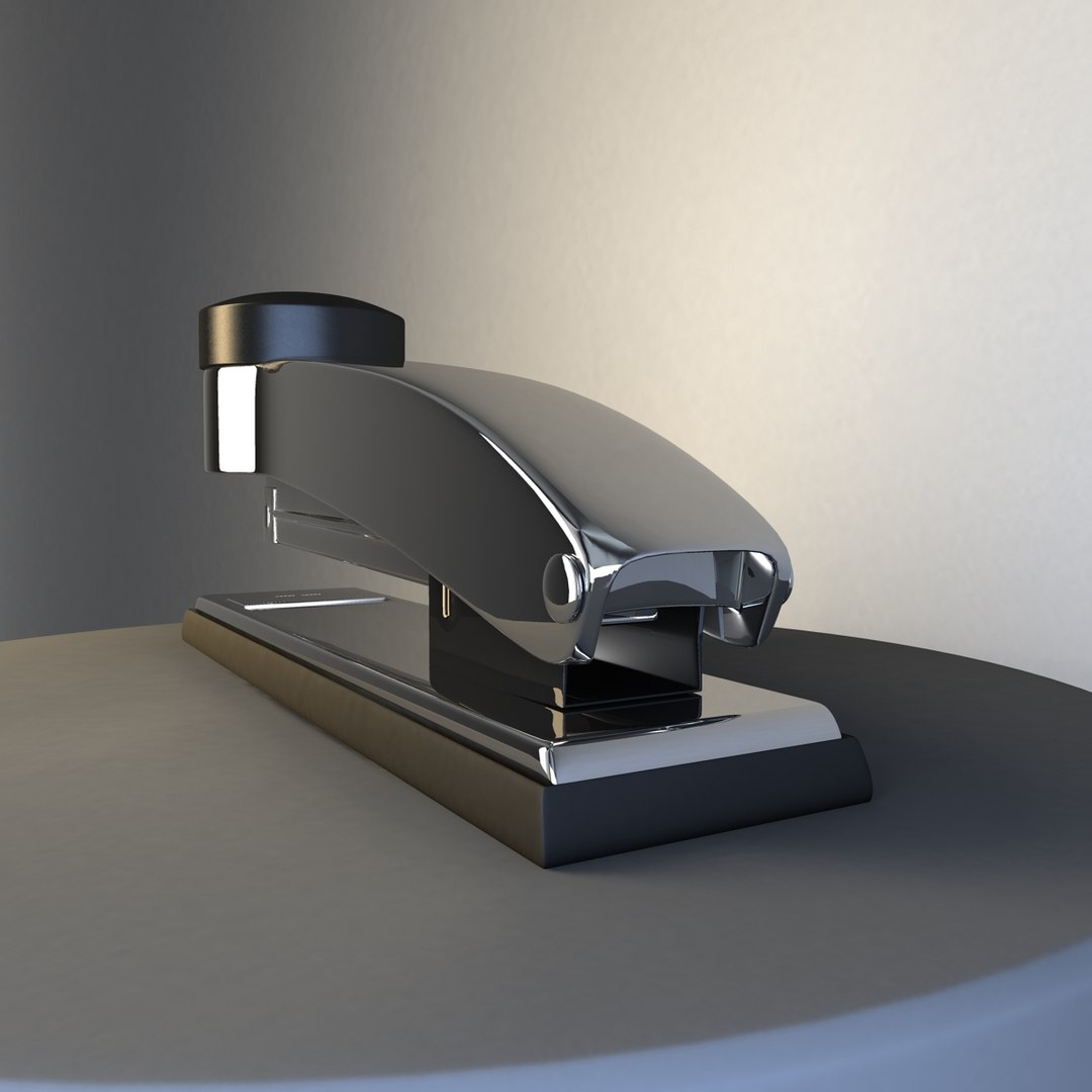 Free Obj Model Stapler Silverhoff