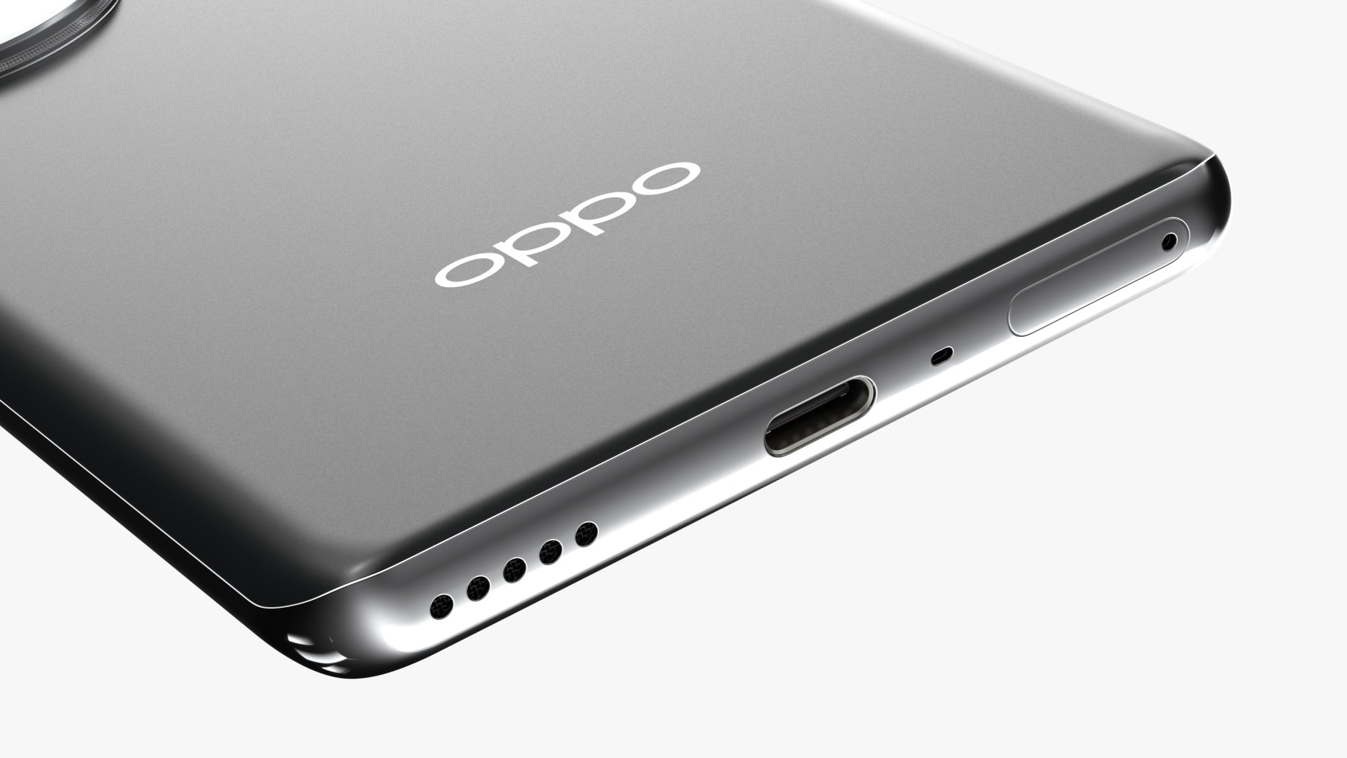 3D OPPO Reno 11 Black - TurboSquid 2157321