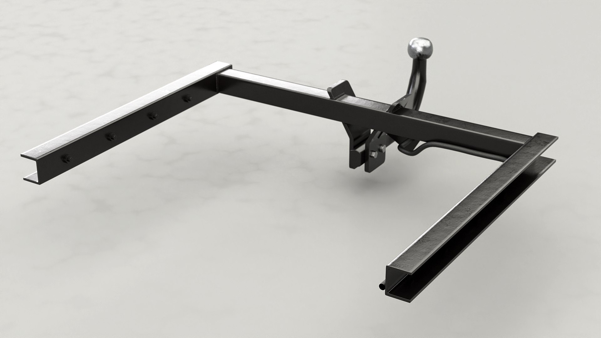 Tow Hitch 3D Model - TurboSquid 2172245