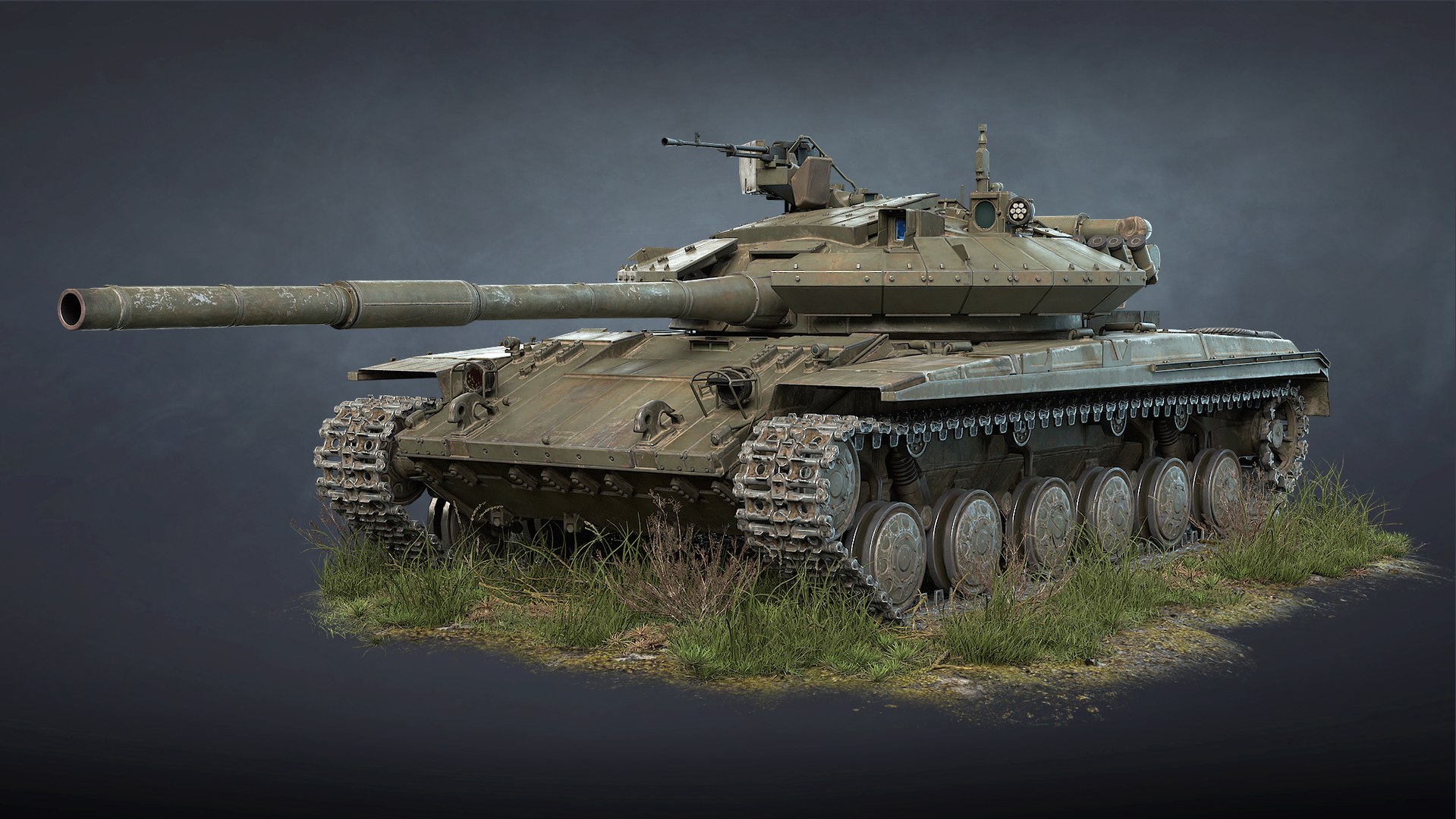 3D Tank T-64BM Bulat - TurboSquid 2269888