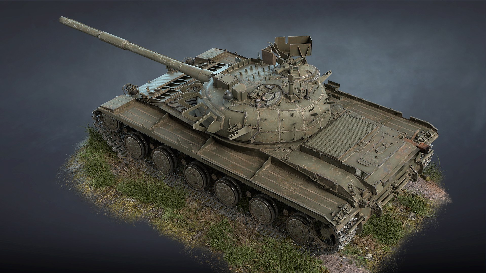 3D Tank T-64BM Bulat - TurboSquid 2269888