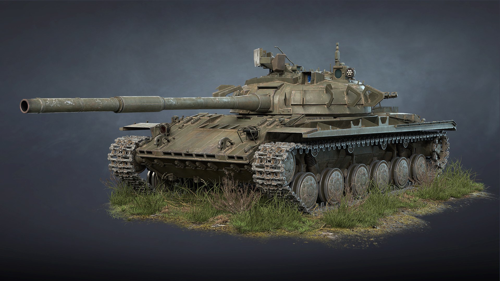 3D Tank T-64BM Bulat - TurboSquid 2269888