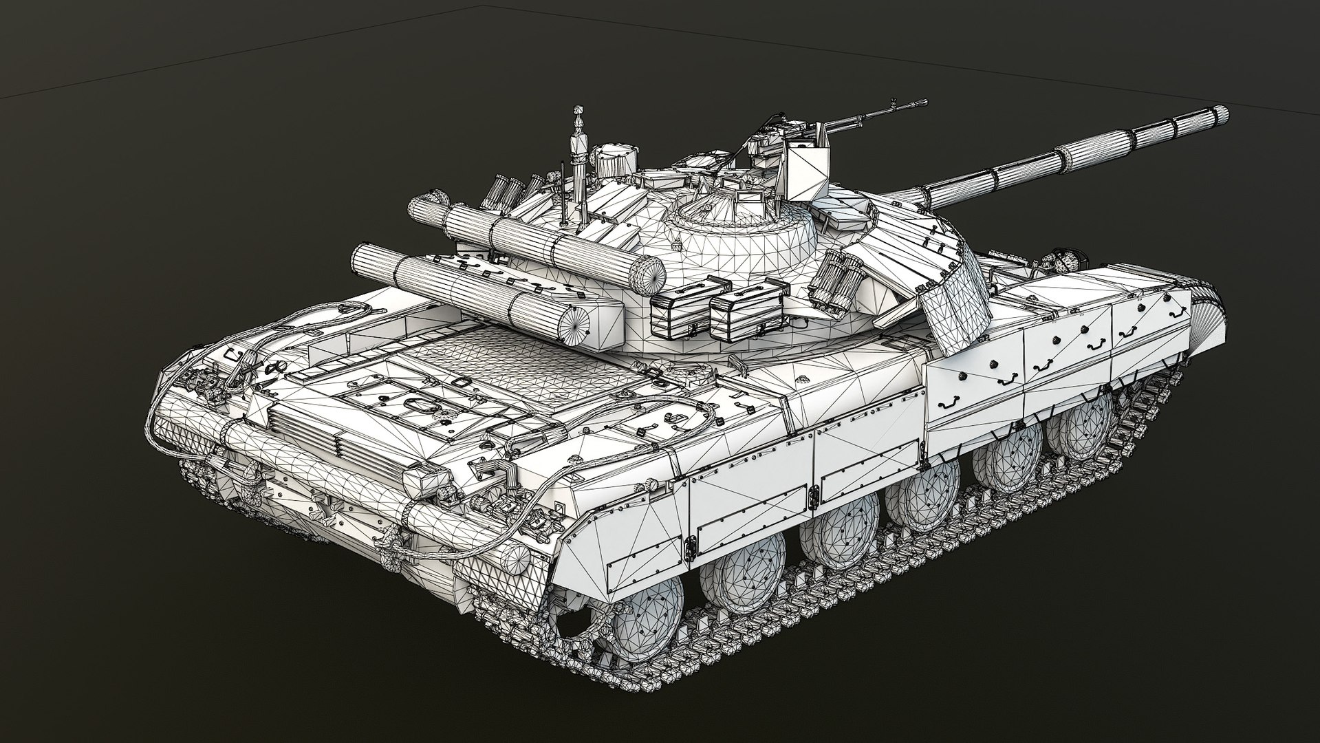 3D Tank T-64BM Bulat - TurboSquid 2269888