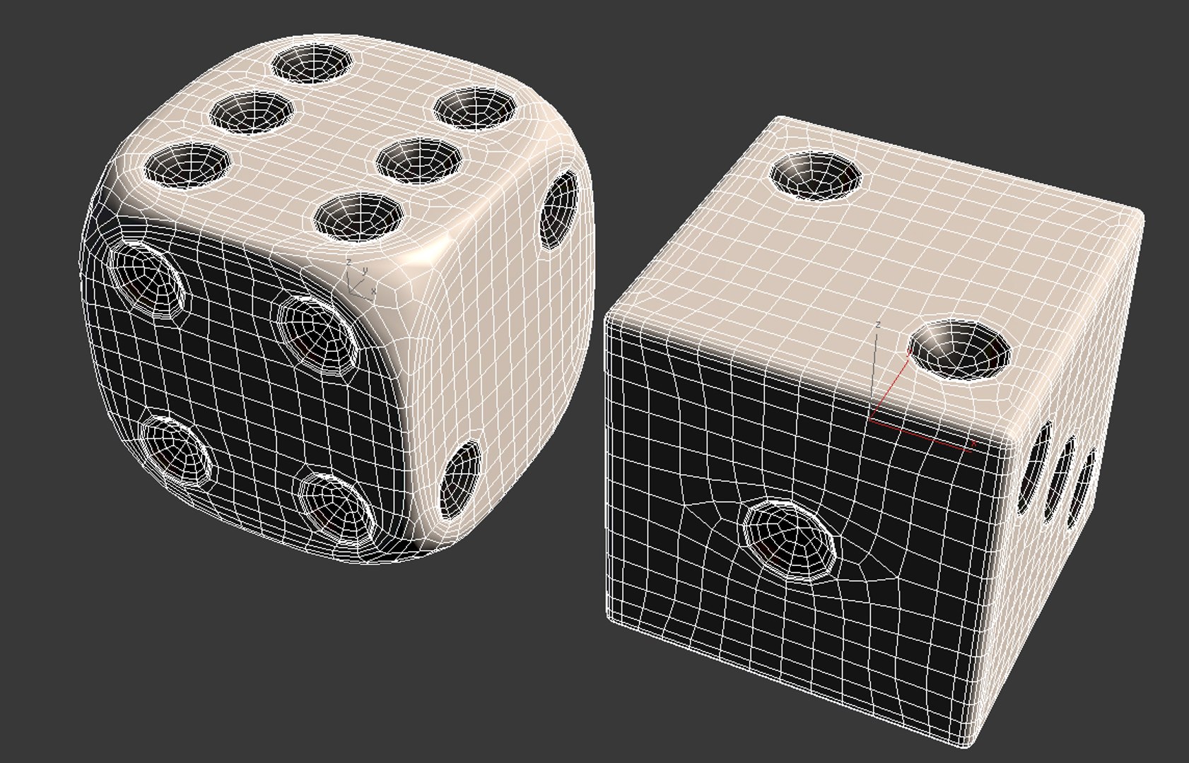 3d Dice Set Plastic