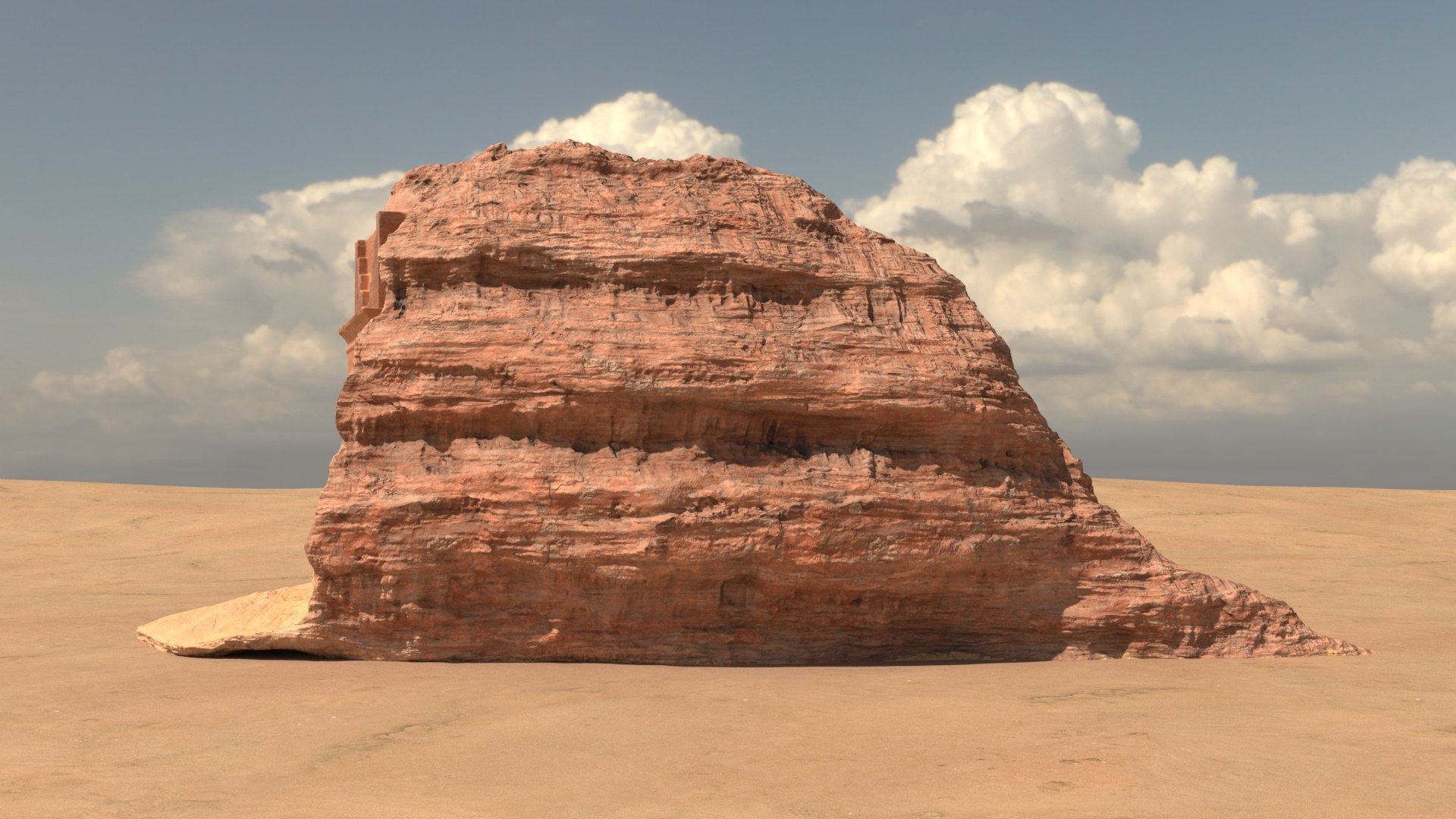 3D Model Lihyan Tomb - TurboSquid 2120640