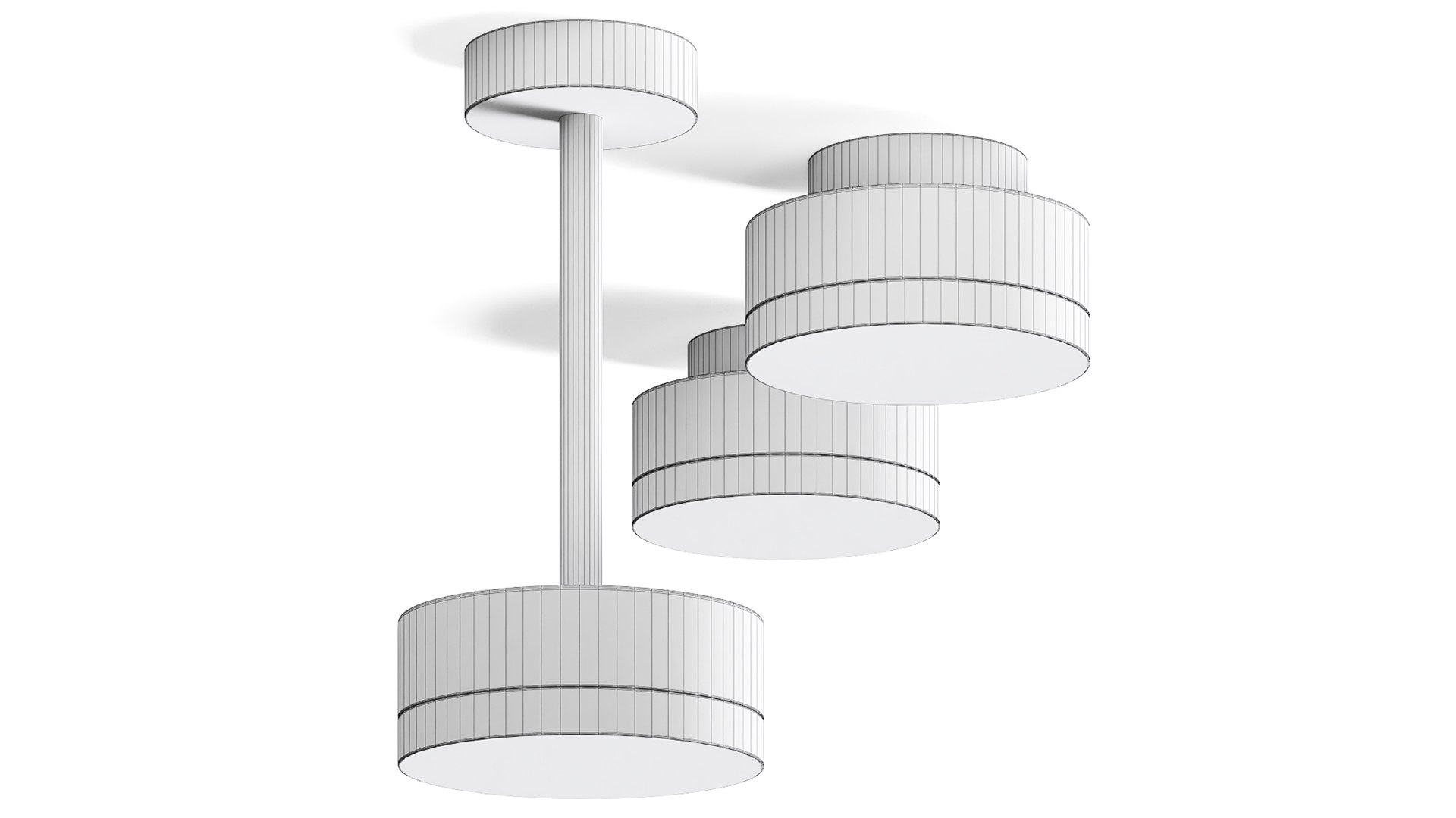 Dot Gibas Ceiling Lamp 3D Model - TurboSquid 2153085