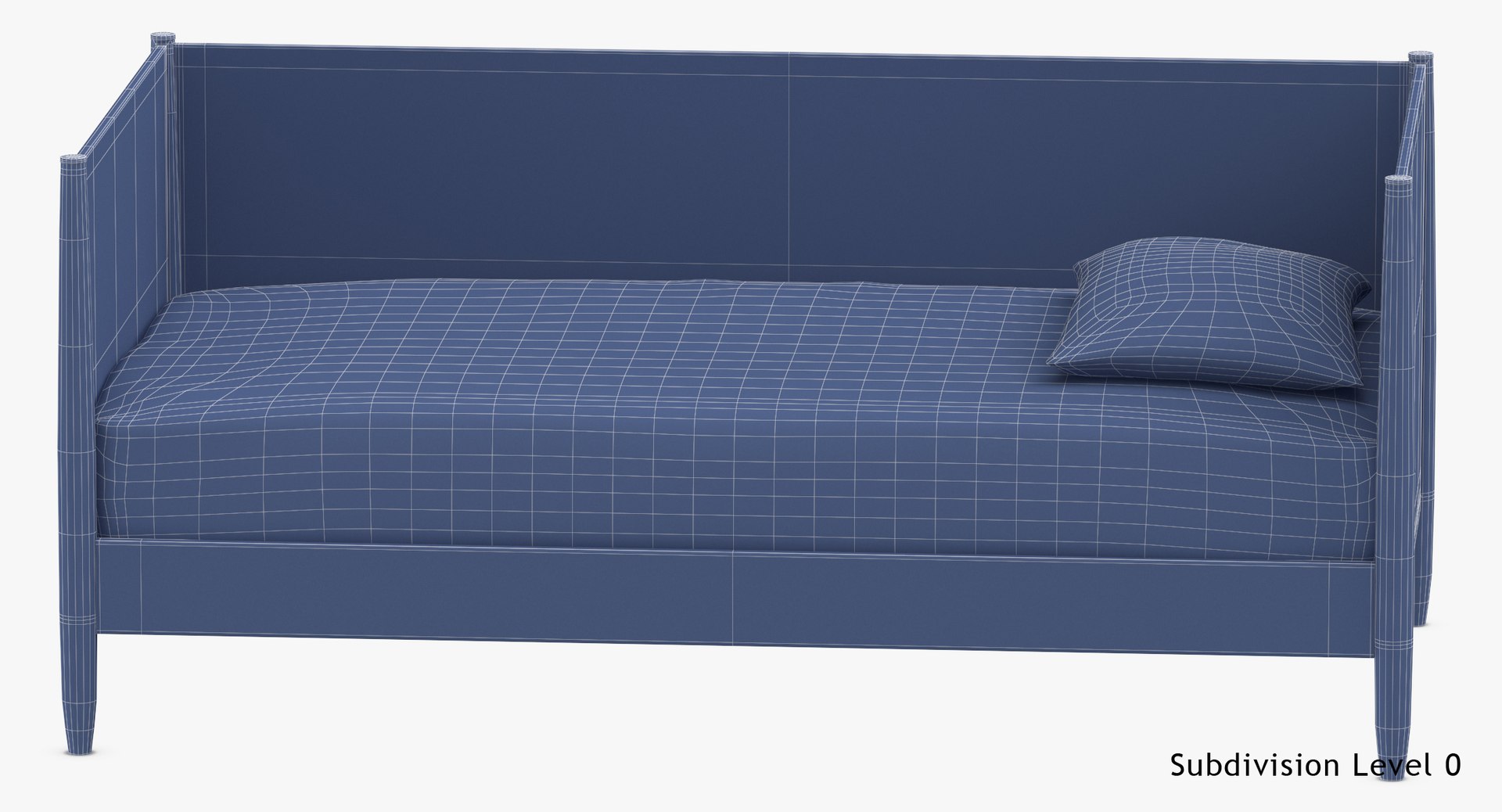Modern Daybed 3D Model - TurboSquid 1259579