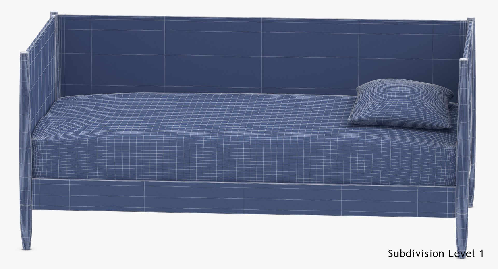 Modern Daybed 3D Model - TurboSquid 1259579
