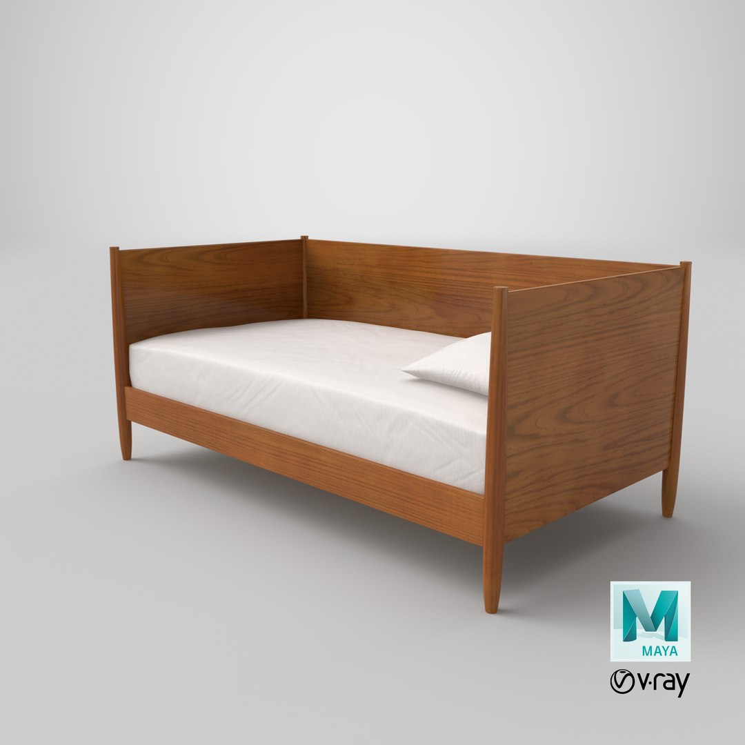 Modern Daybed 3D Model - TurboSquid 1259579