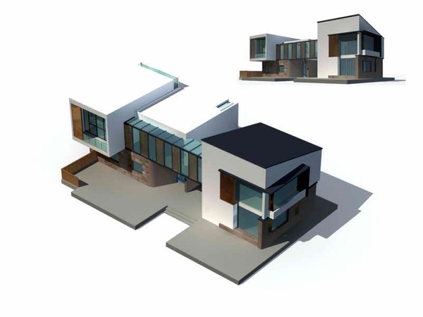 exterior rendering 3d max