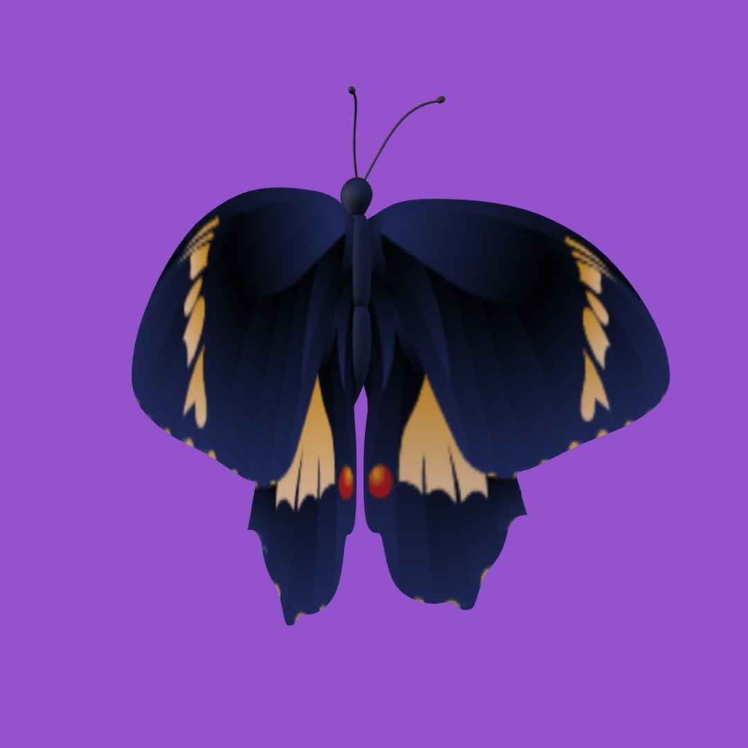 3ds Rative Butterfly Fg