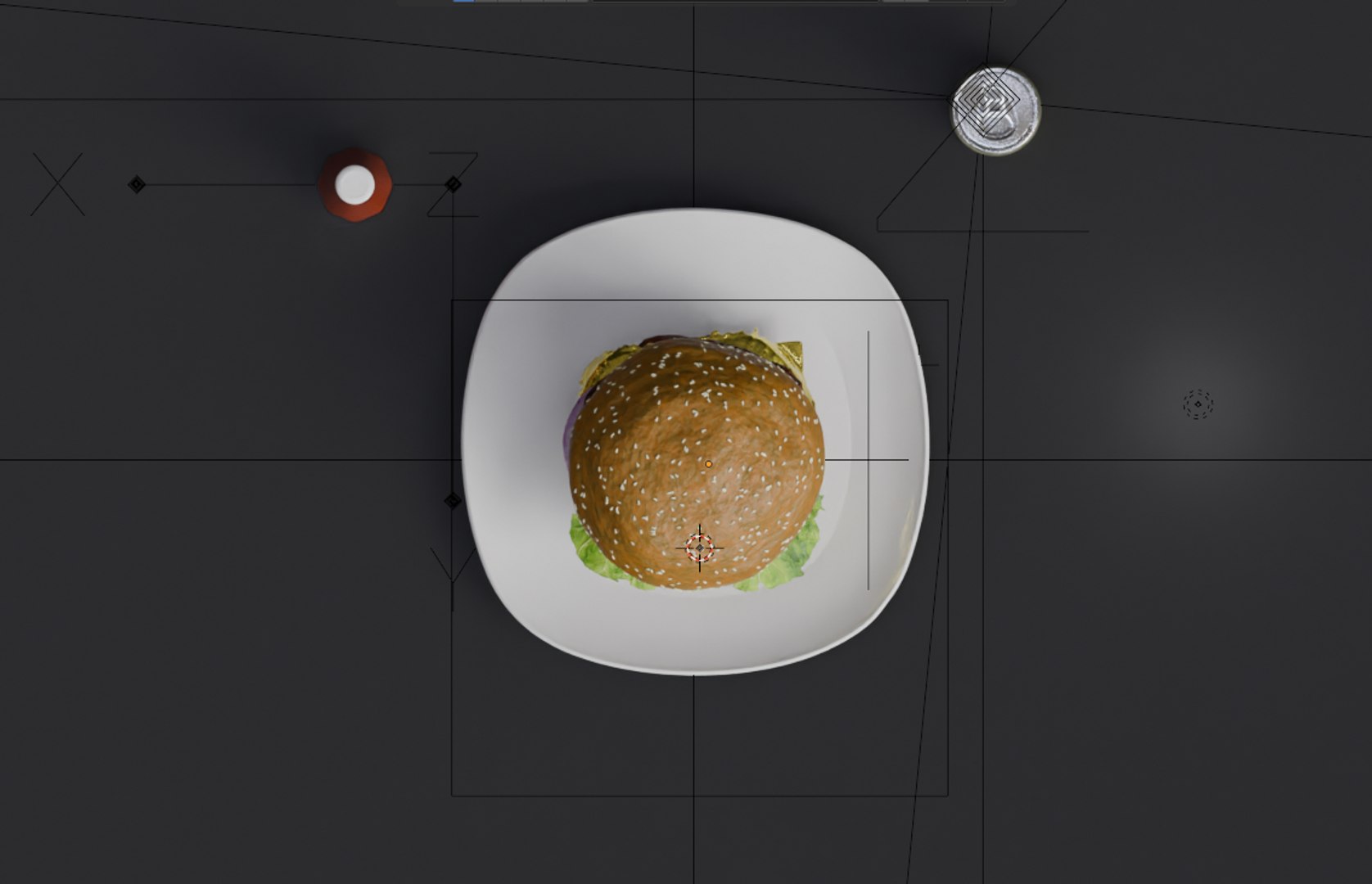 Realistic Double Beef Cheeseburger 3D Model Model - TurboSquid 2438942