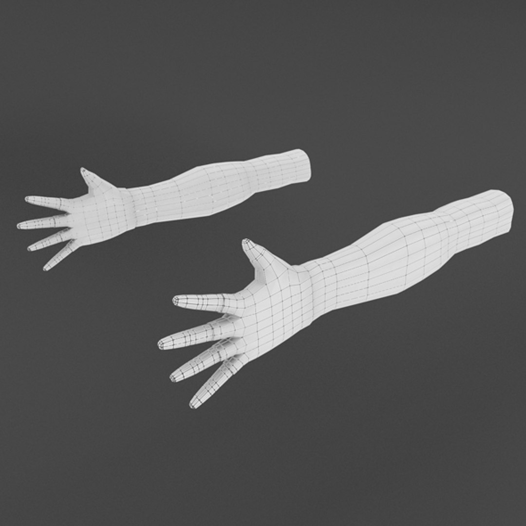 3D Hands Base Mesh Model - TurboSquid 1482715