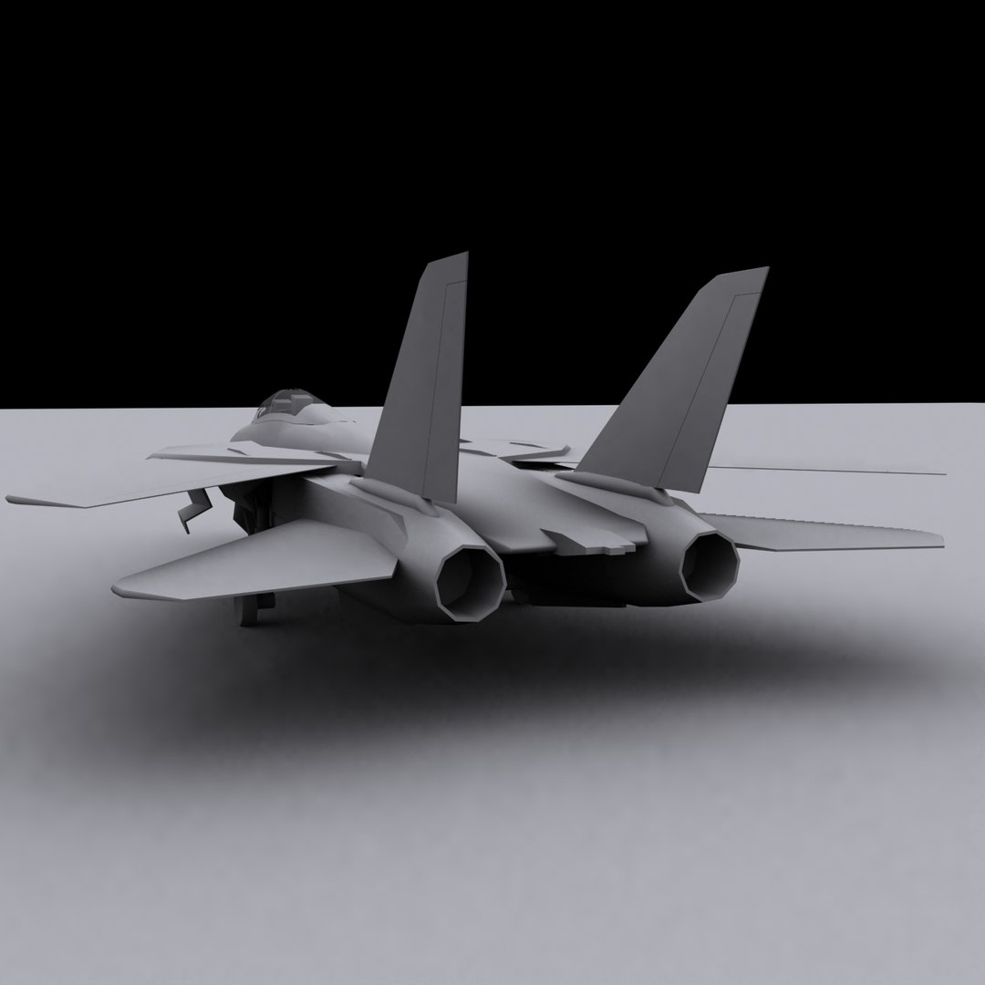 3d Model Usa F14