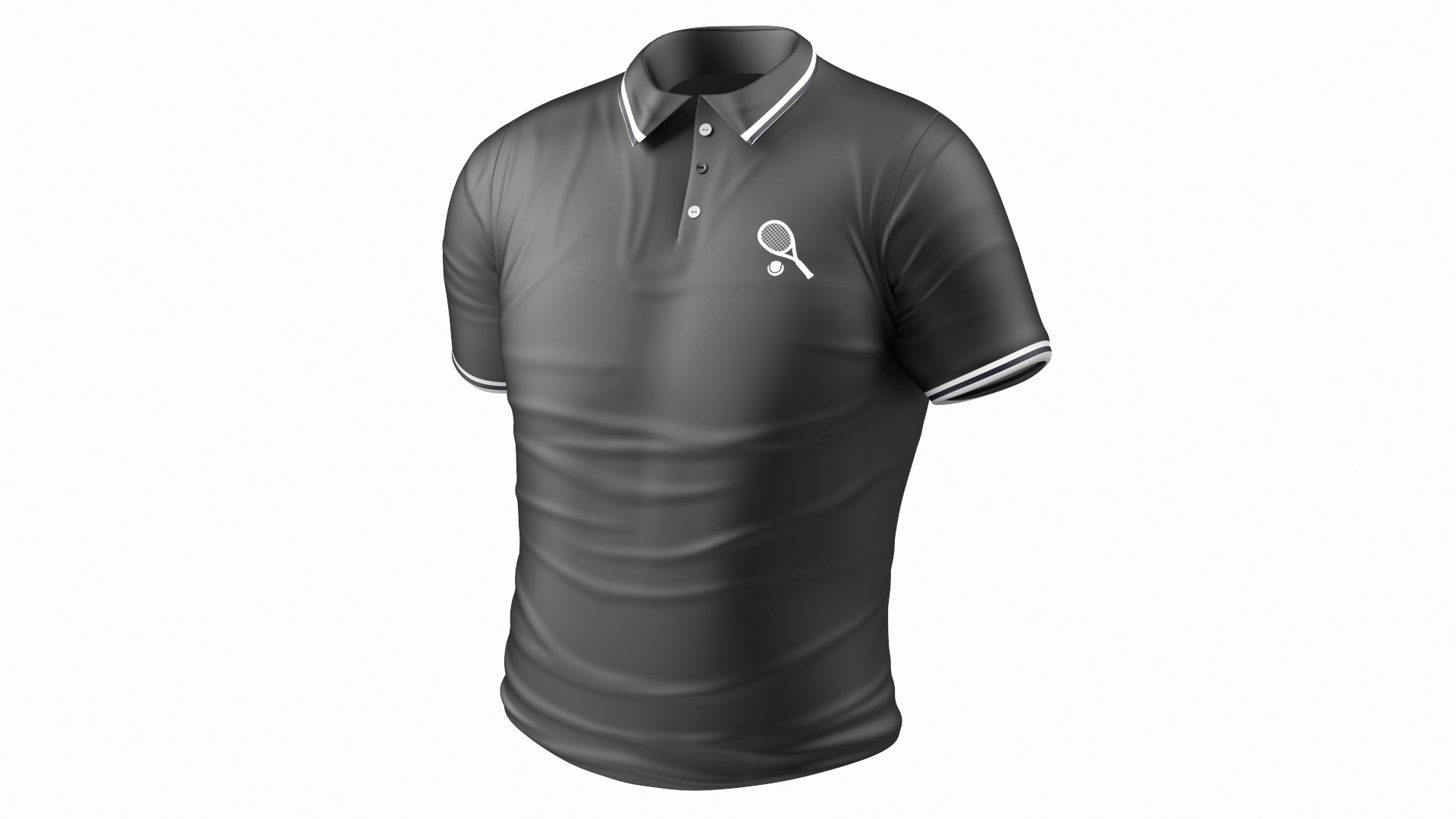 T-Shirts Collection 3D Model - TurboSquid 1790639