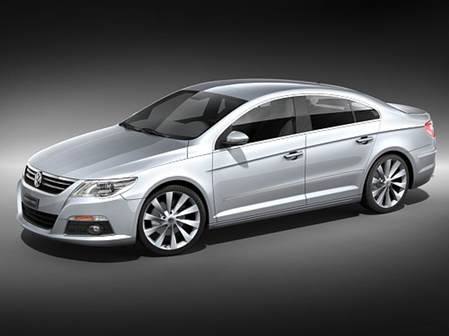 volkswagen passat cc sedan 3d model